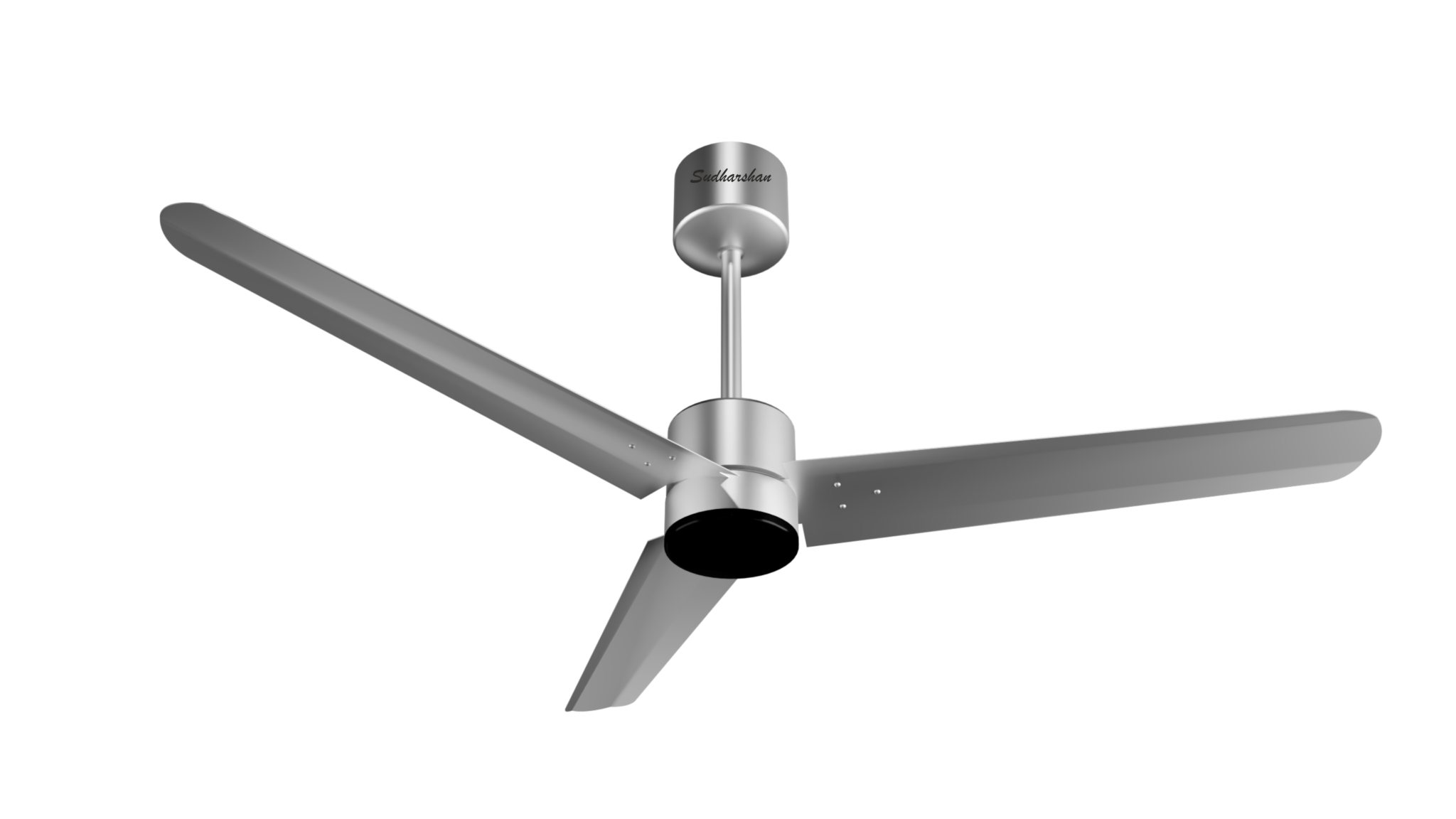 Maarvel Titanium Silver Smart BLDC Ceiling Fan - Sudharshan Fans