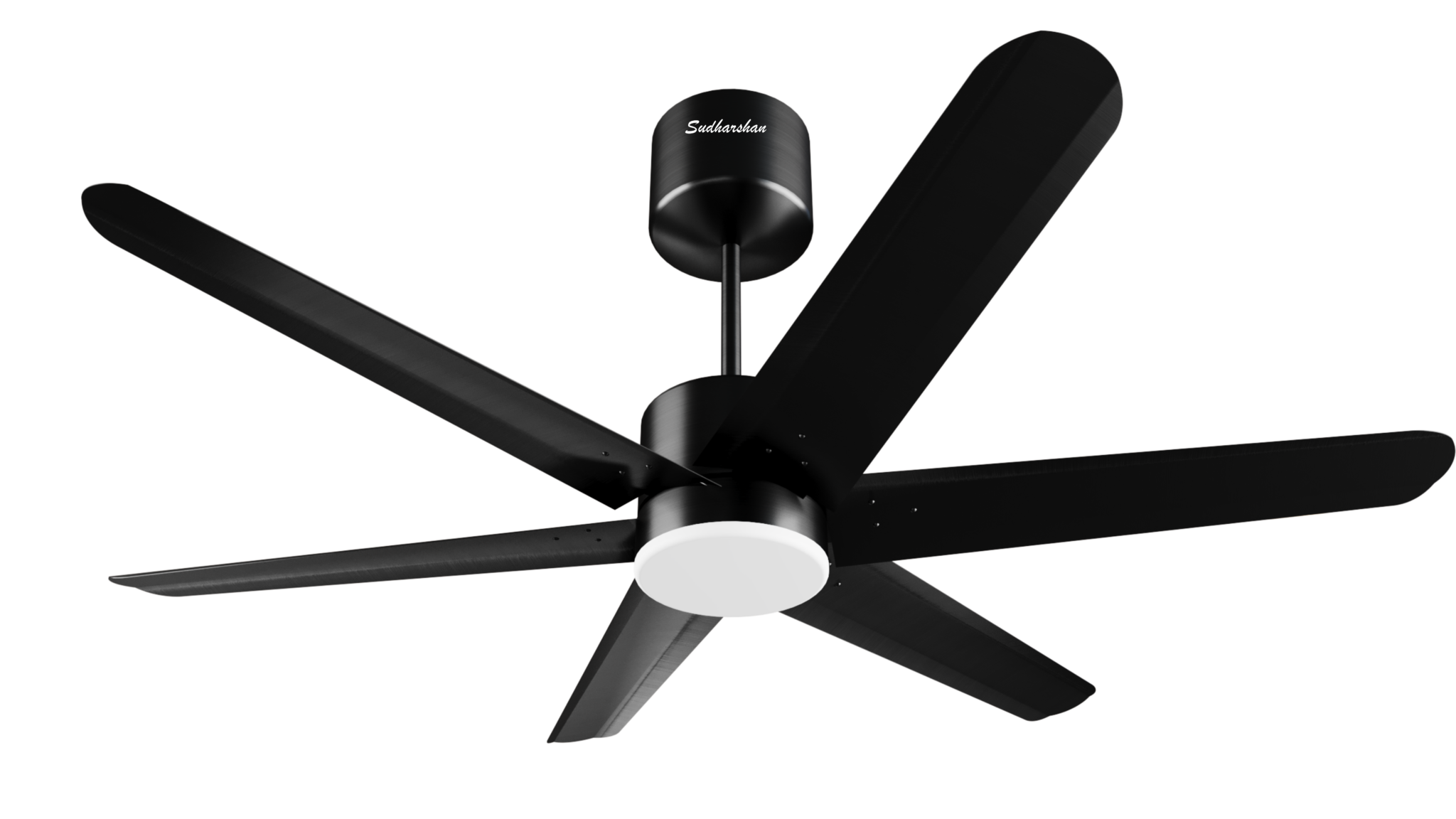 Atmos Silent Black Smart BLDC Ceiling Fan - Sudharshan Fans