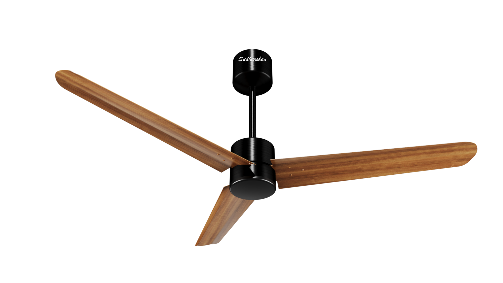 Maarvel Teak Wood Smart BLDC Ceiling Fan - Sudharshan Fans